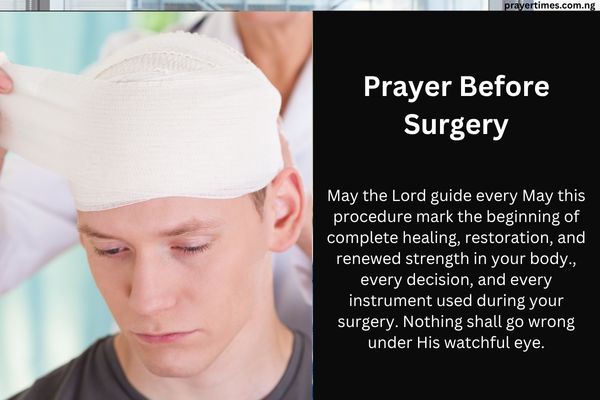 11 Powerful Prayer For Surgery Success